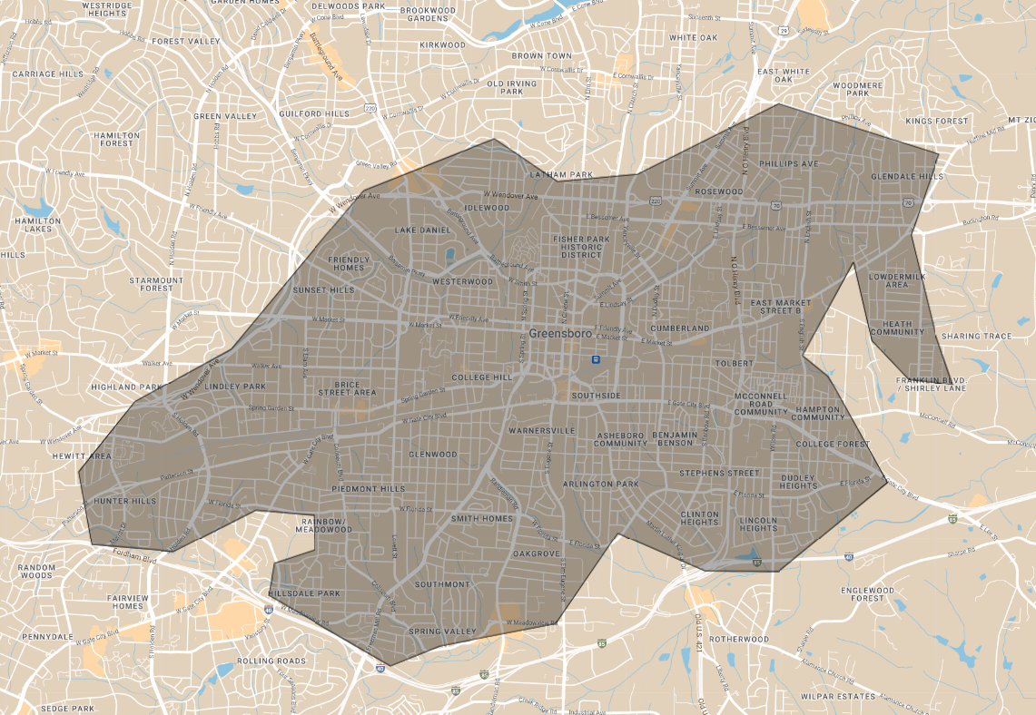 Visualizing Raleigh’s Puny Grid Structure Compared to Other Cities ...